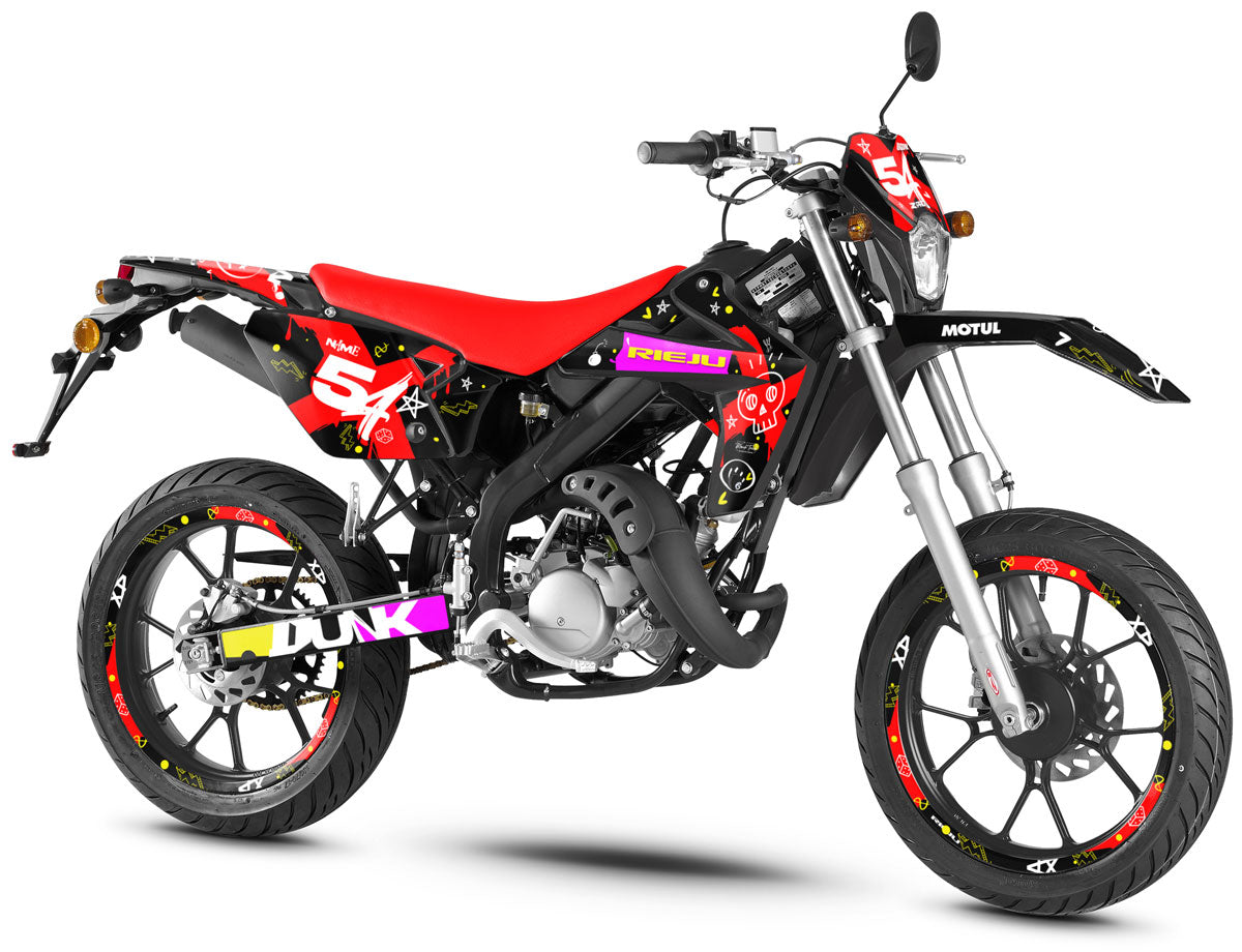 Graphic decals Rieju MRT 50 SM 50cc Army Punk - Bold and rebellious ...